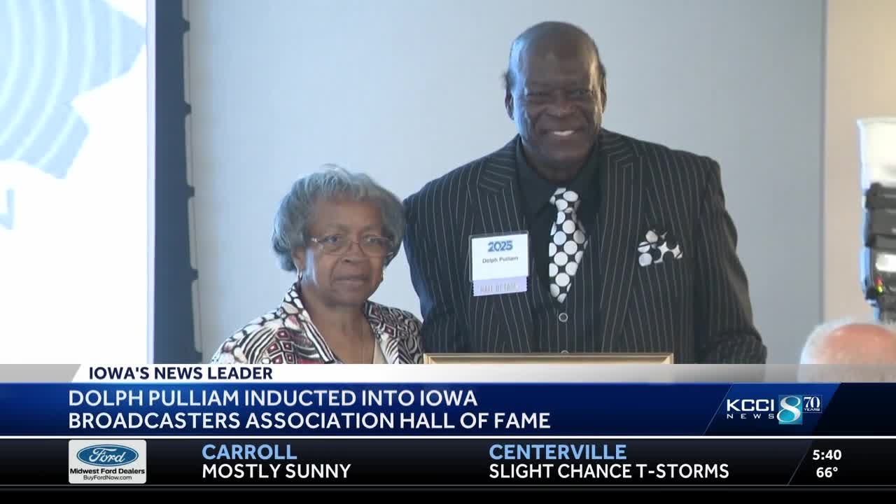 Former KCCI personality Dolph Pulliam inducted into Iowa Broadcasters ...