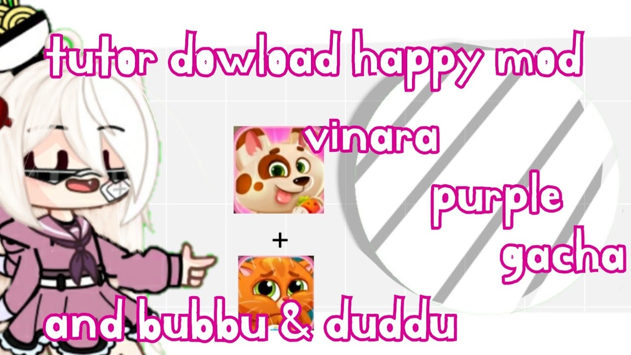(tutorial download happy mod bubbu & duddu kaya) 😱 - YouTube