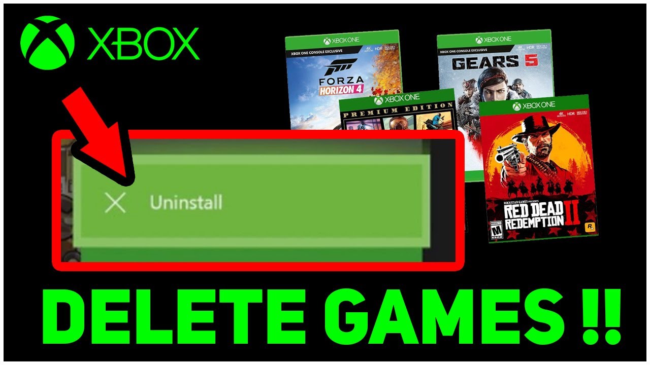 XBOX SERIES X/S HOW TO DELETE GAMES! - YouTube
