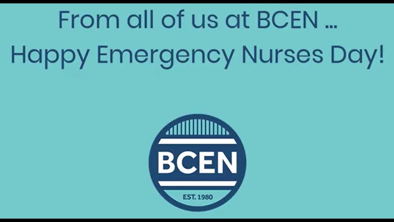 Emergency Nurses Day National Emergency Nurses Week: A Day In The Life