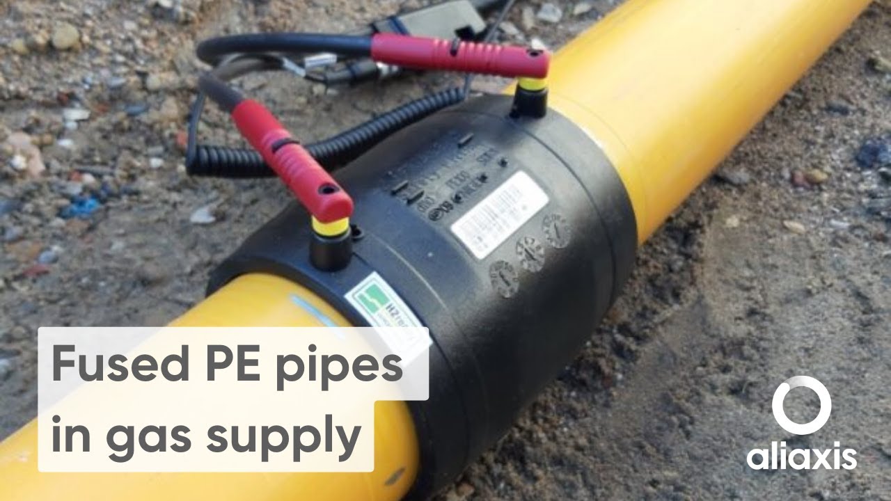 Gas supply with fused PE piping systems - YouTube