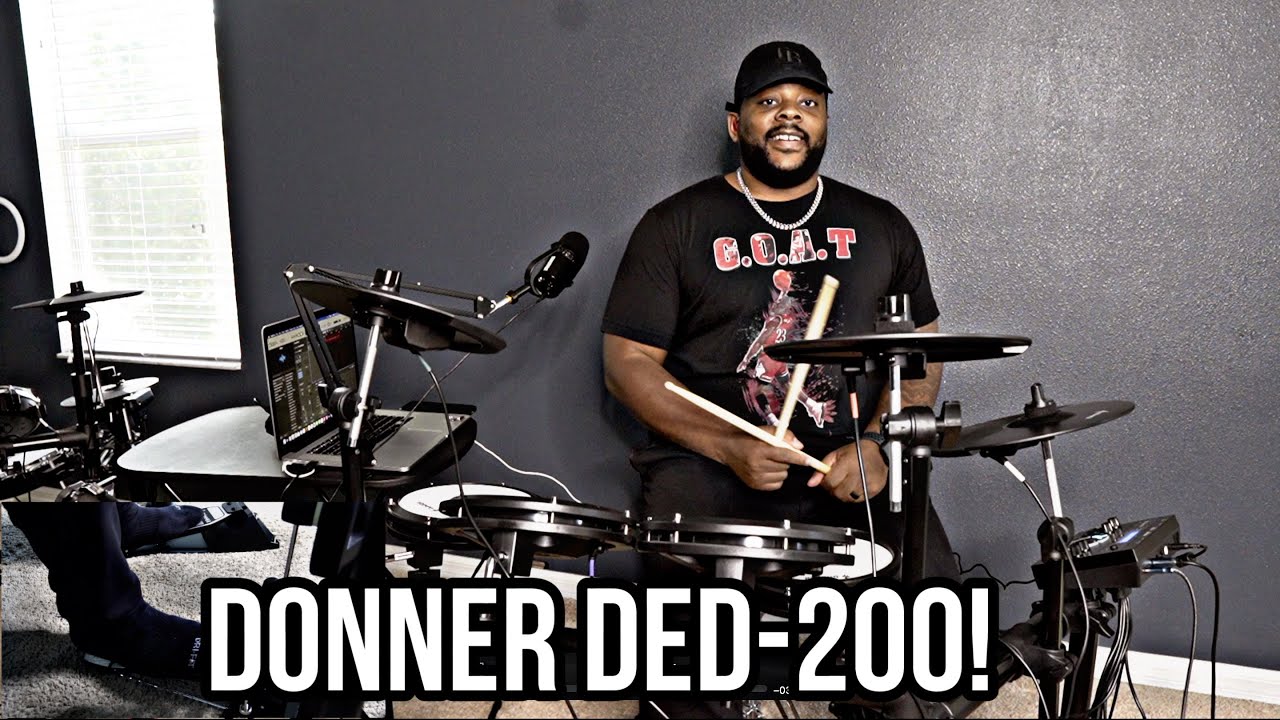 Donner DED-200 (upgraded) electronic drum kit review! Is it worth it ...