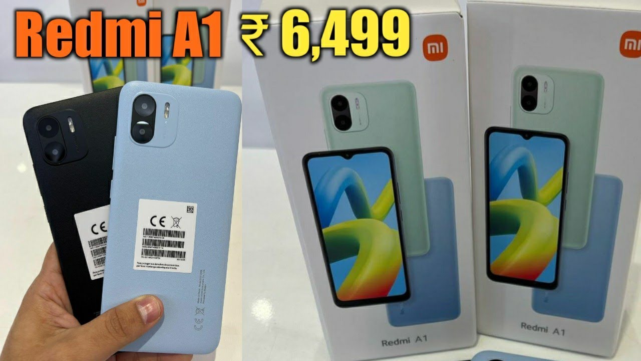Redmi A1 Review 💥 | Rs. 6,499 | Redmi A1 First Look | Redmi A1 Launched ...