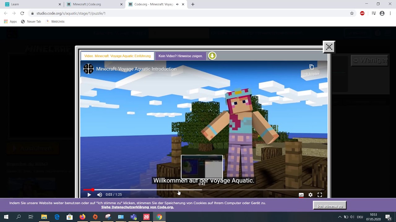 HourOfCode: Anleitungsvideo - YouTube