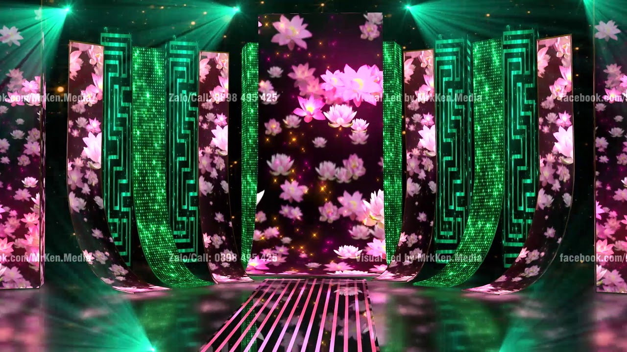 Visual Led Tết - Video Background Tết - YouTube