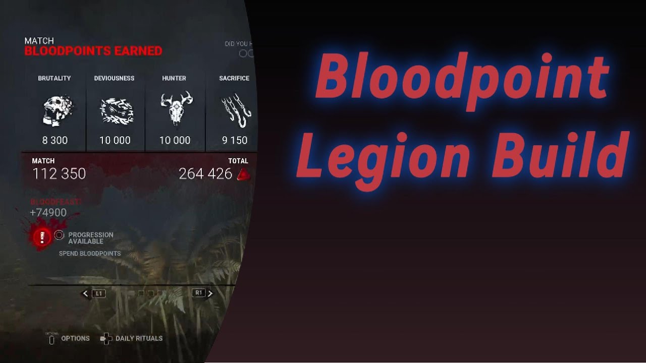 Bloodpoint Legion l Dead By Daylight - YouTube