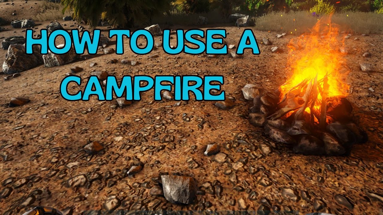How to use a campfire - ARK: Survival Evolved - YouTube