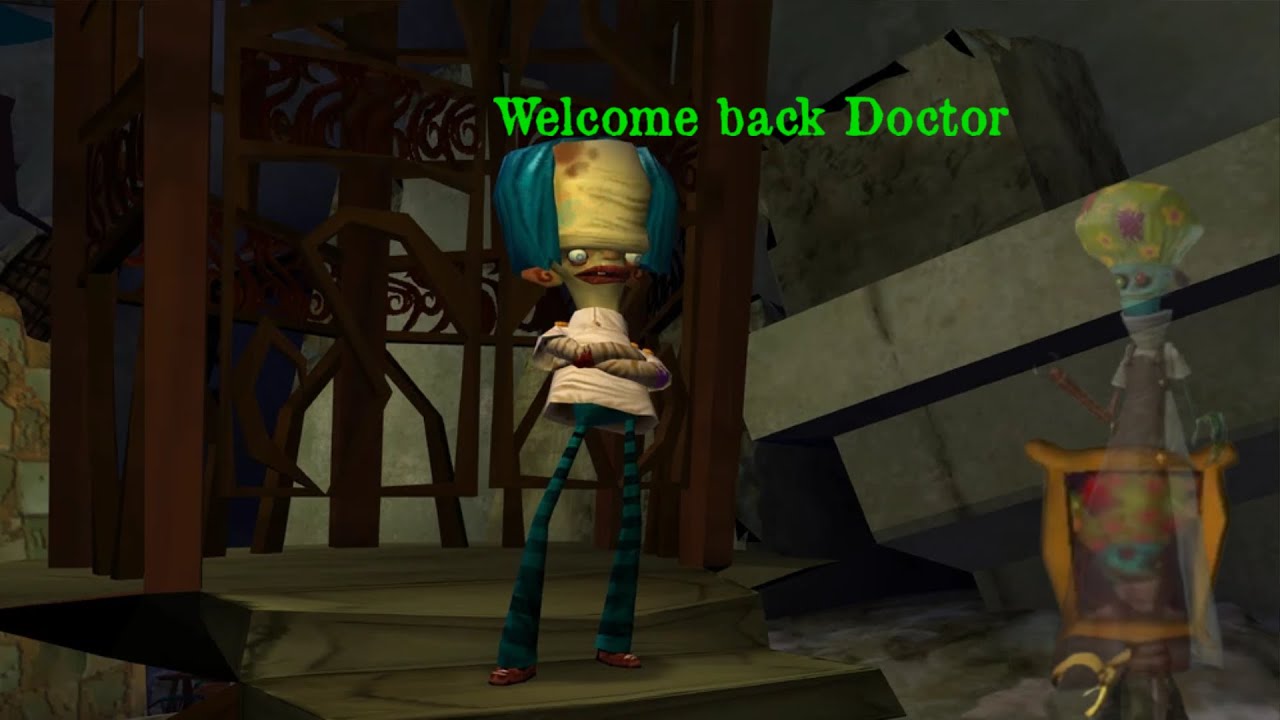 PSYCHONAUTS #5-Making shoddy cosplay to trick a blind man - YouTube