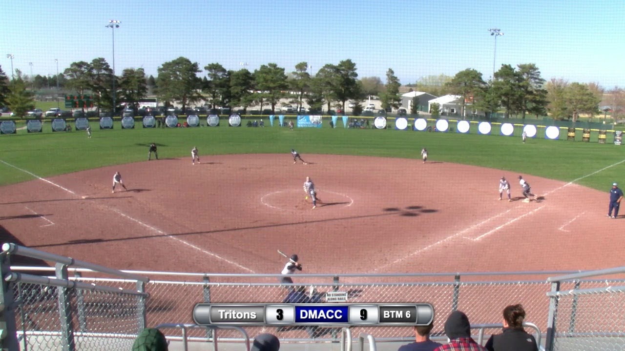 Iowa Central Softball: Tritons vs DMACC (04/11/21) - YouTube