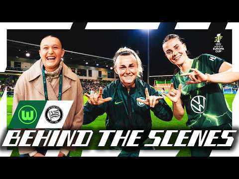 Gute Laune auf und neben dem Platz! 🥳 | BTS zum UWEC-Hinspiel gegen Sturm Graz | Wölfe TV