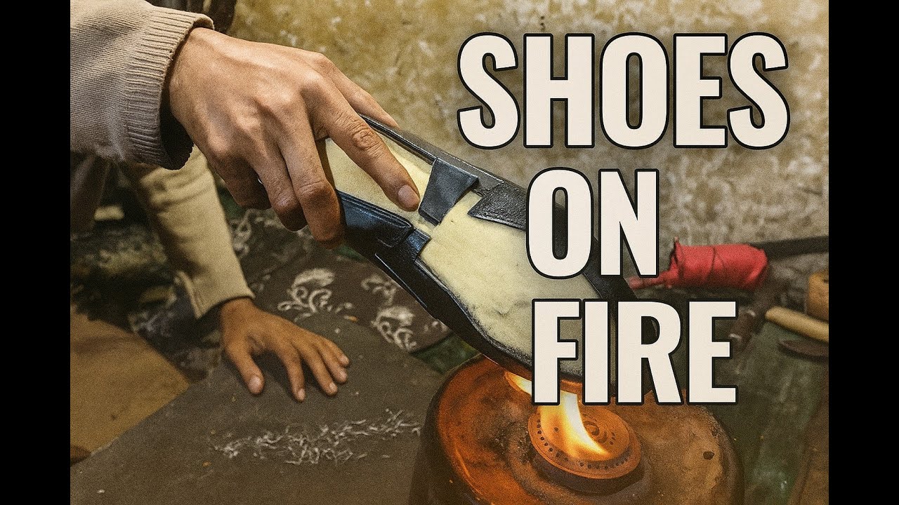How to Make Leather Shoes by Hand | Shoemaking Workshop Behind the ...