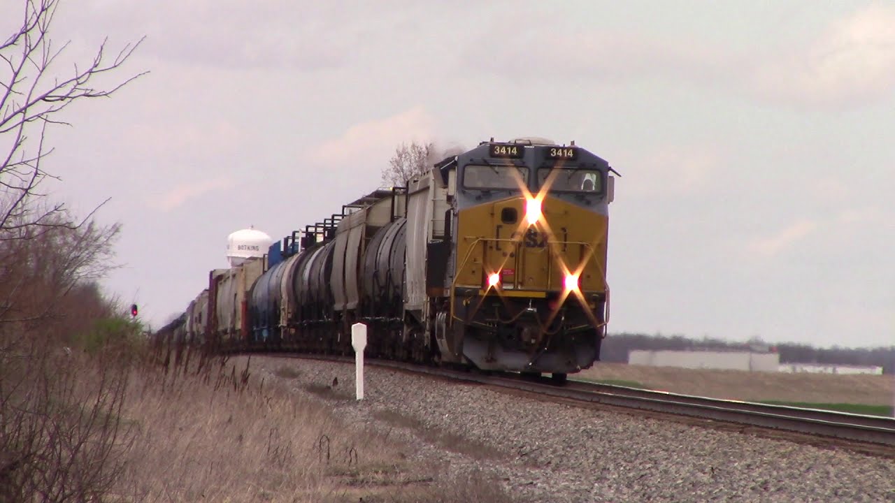 4/12/19 Anna, OH; CSX Q507 - YouTube