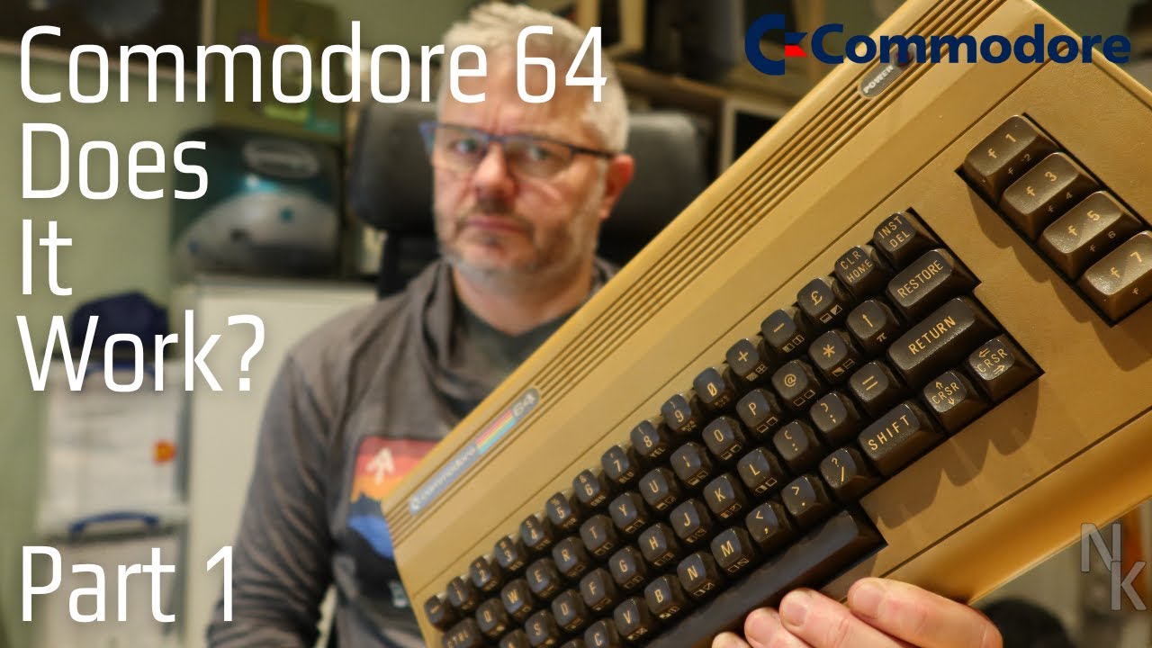 Commodore 64 - Does It Work? Part 1 - YouTube