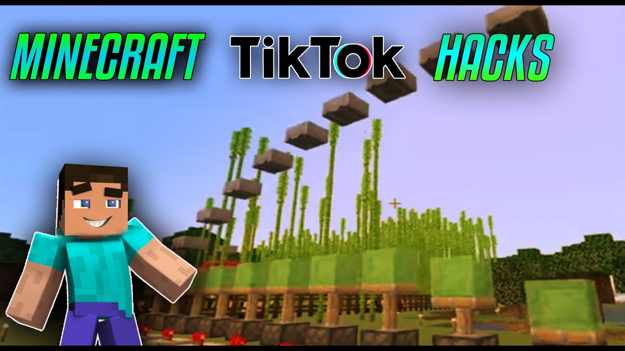 Tik Tok Minecraft Hacks that Works | New Minecraft tik tok hacks - YouTube