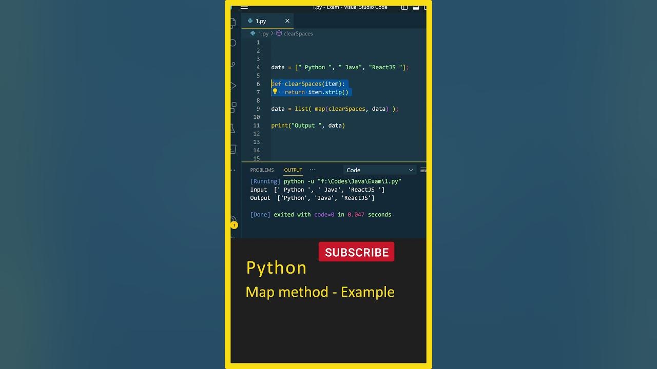 Python For Beginners Map Python Python Interview Questions Python 
