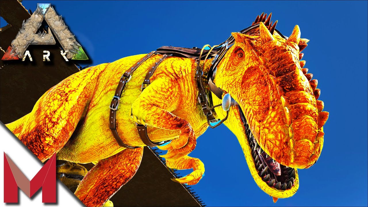 ALPHA GIGANOTOSAURUS on ARK COMES ALIVE -=- ARK: SCORCHED EARTH MODDED ...