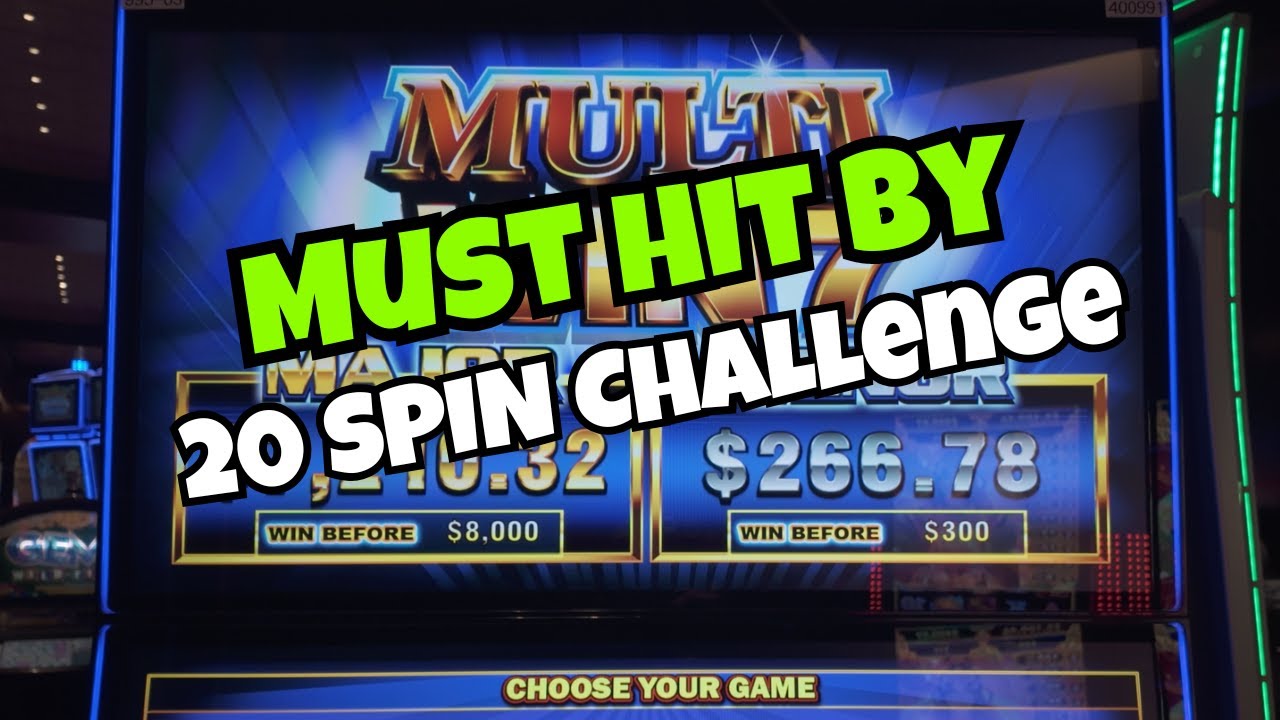 NEW 20 Spin Challenge! Must Hit By Machines - YouTube