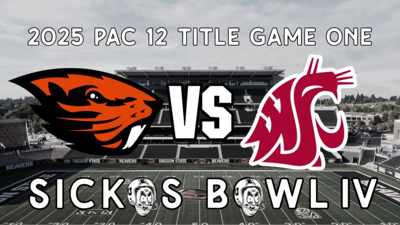 Washington State vs Oregon State Live Stream & Commentary - YouTube