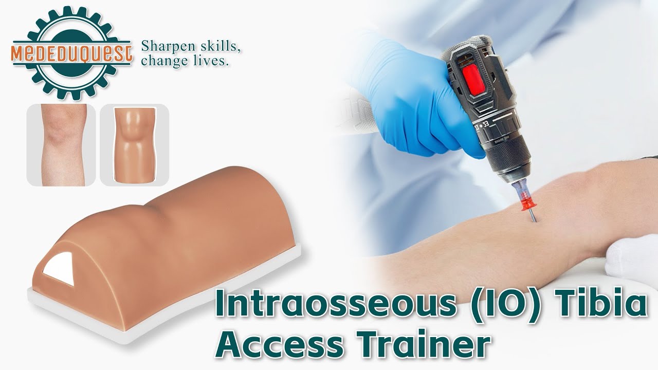 Intraosseous (IO) Tibia Trainer - YouTube