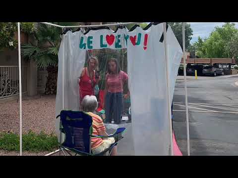 How To Make A Quarantine Safe Hugging Booth - YouTube