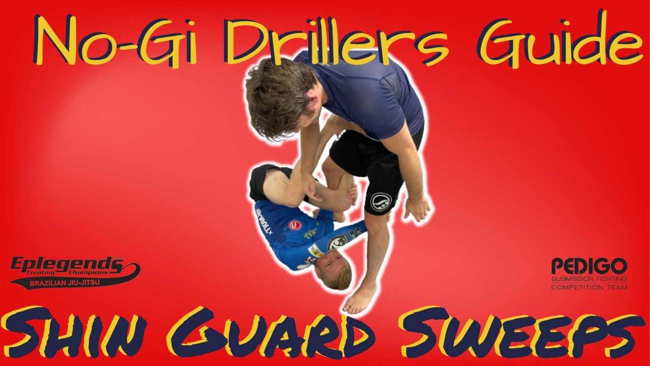 NoGi Drillers Guide - Shin Guard Sweeps - YouTube