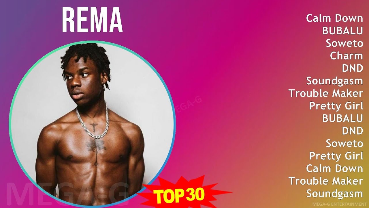 R e m a 2024 MIX Non-Stop Playlist ~ 2010s Music ~ Top Afro-Pop, Club ...