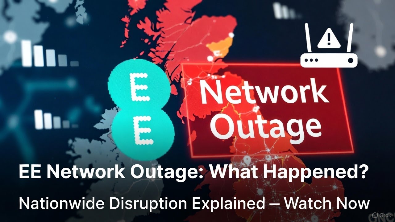 EE Network Outage: What Happened and What's Next? - YouTube