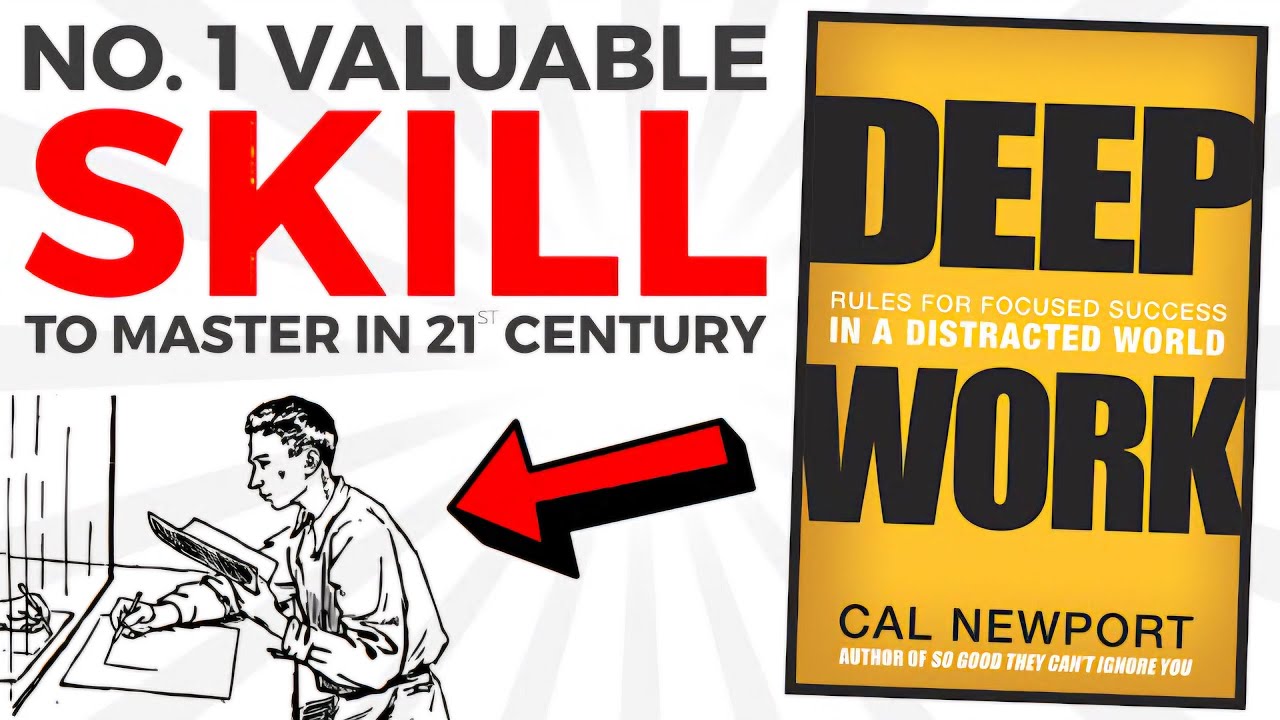 Deep Work Book Summary In English By Cal Newport - YouTube