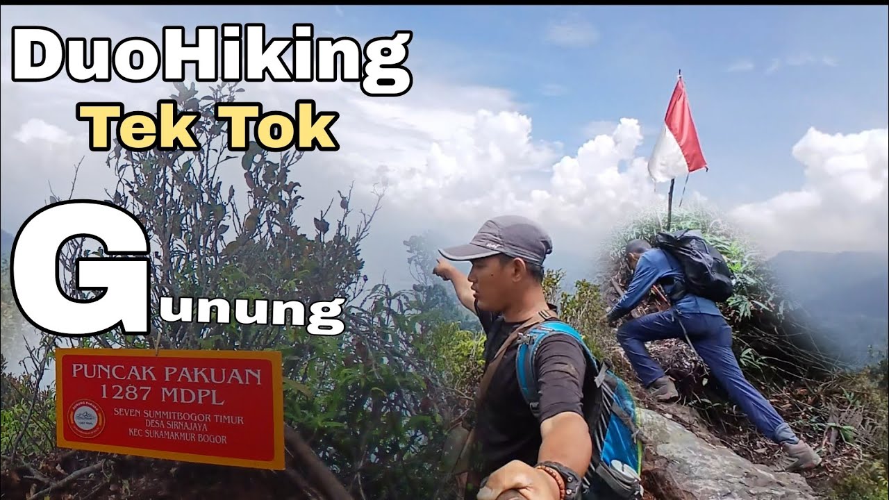 DUO HIKING || PENDAKIAN GUNUNG PAKUAN 1.287 MDPL 😭 TEMPAT MACAM APA INI ...