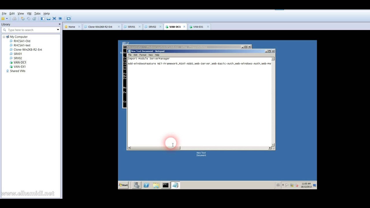 Installing MS Exchange 2010 on Windows Server 2008 R2 Enerprise - YouTube