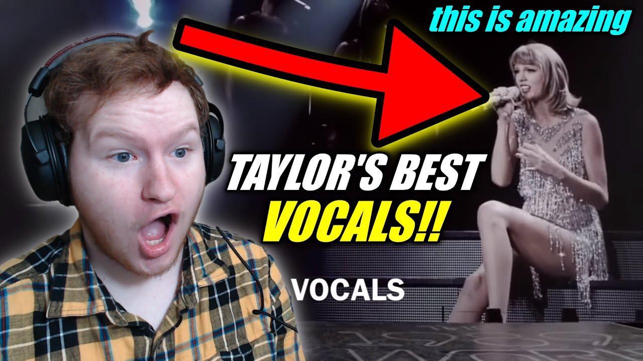 Taylor Swift BEST VOCALS REACTION!!! she is AMAZING! - YouTube