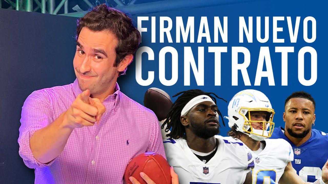 BREAKING: Justin Herbert, Saquon Barkley y Trevon Diggs firman nuevo ...