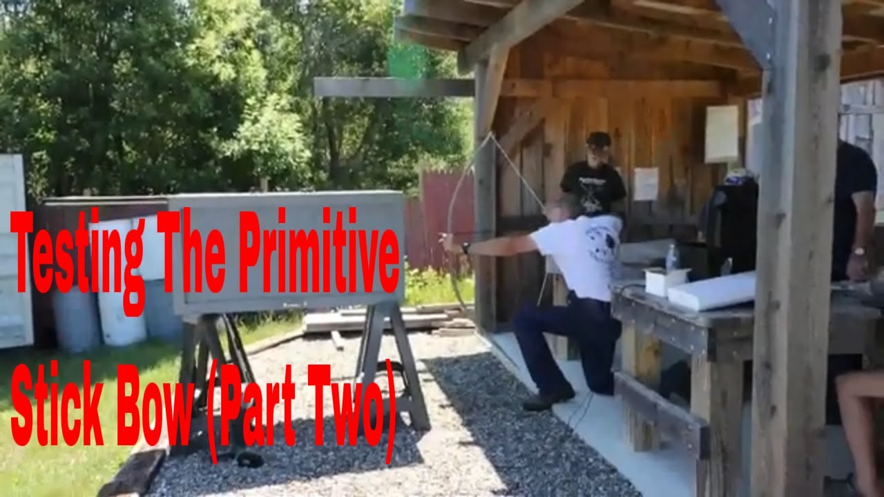 Primitive Stick Bow( Part Two) - YouTube