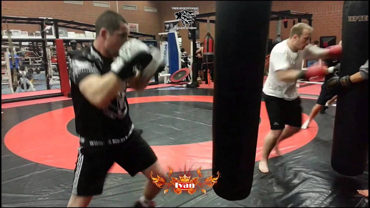 Boxen - Boxing - Ivan am Boxsack...Brutal - Arena Aschaffenburg ( Full ...