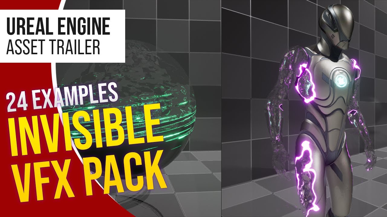 UE5 l Invisible VFX Pack l Unreal Engine 5 (Trailer) - YouTube