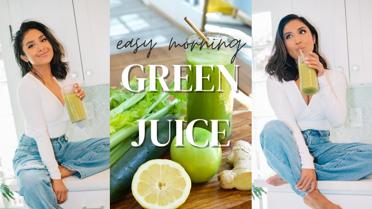 Super Simple Green Juice | Drinking it Everyday Changed My Life - YouTube