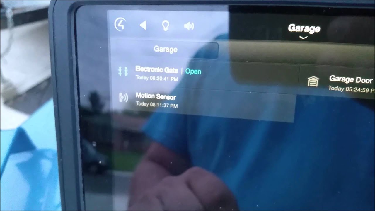 Control4 Automated Gate - YouTube