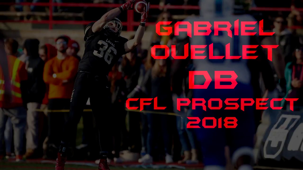 Gabriel Ouellet | highlight 2018 CFL prospect - YouTube