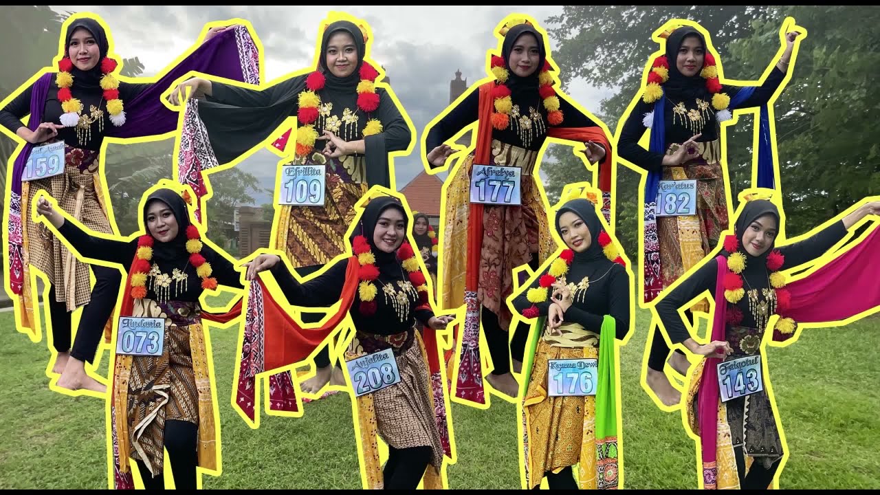 TARI GREBEG SABRANG - PGSD B1- UMSIDA 2021 - YouTube