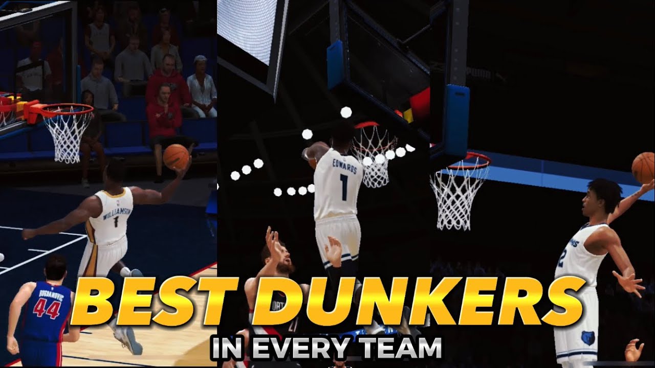 DUNKING with EVERY TEAM’S BEST DUNKER in NBA2K23 ARCADE EDITION | ABE ...