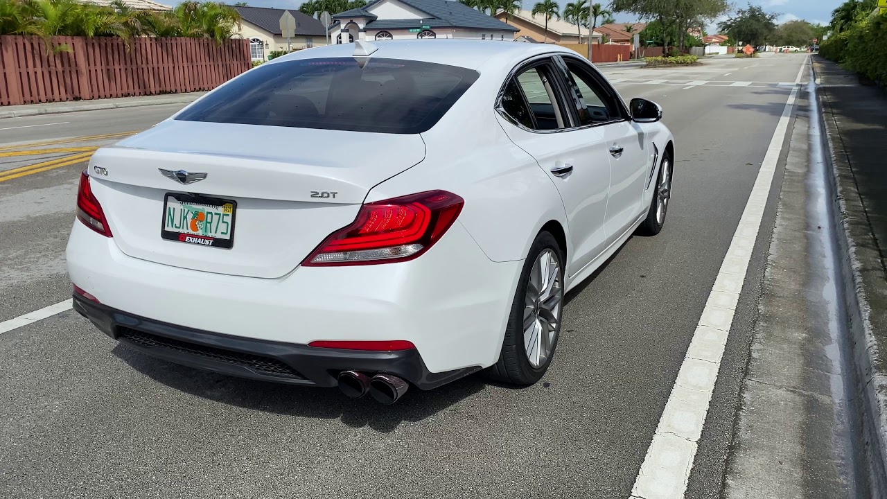 BEST SOUNDING GENESIS G70 - YouTube