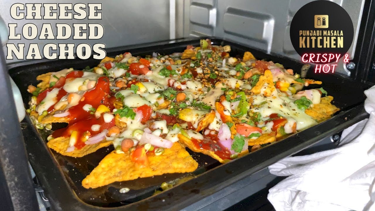 Cheesy Loaded Nachos @Punjabi Masala Kitchen - YouTube