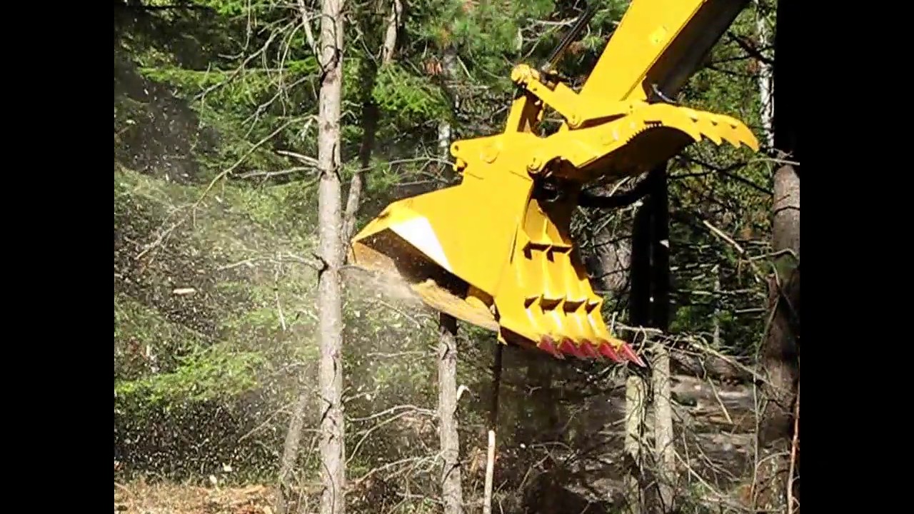 RDM Disc Mulcher Excavator Forestry Mulcher - Advanced Forest Equipment ...