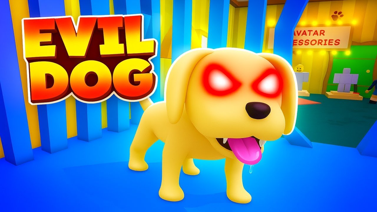 CAN I ESCAPE THE EVIL DOG????? - YouTube