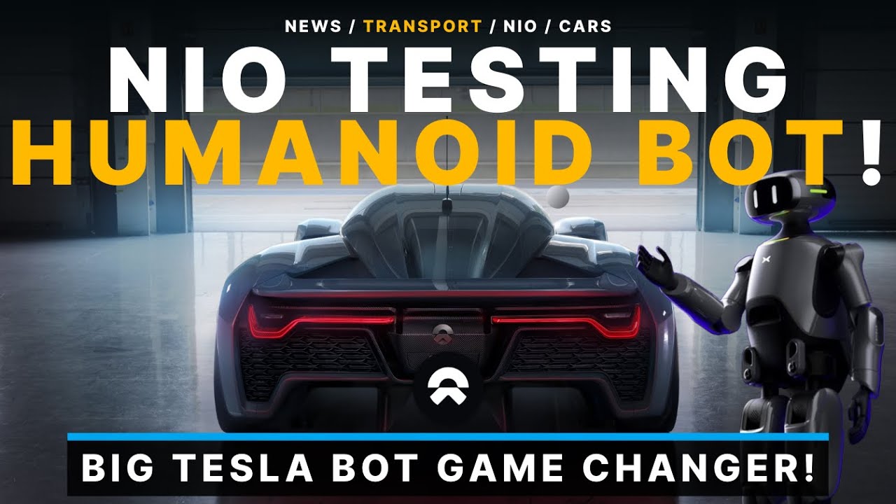 NIO Testing Humanoid Robot in EV Factory: Tesla Bot Challenger! - YouTube