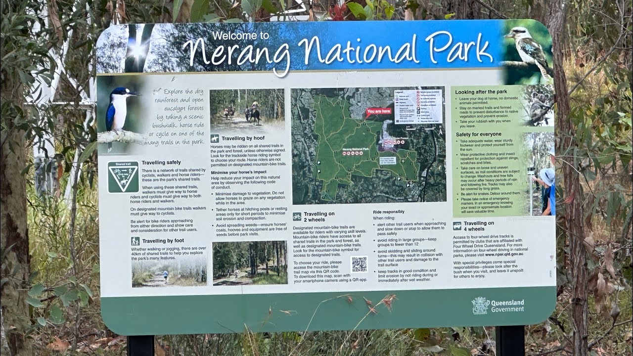 Nerang National Park surrounding Trails & Tracks cross country near the ...