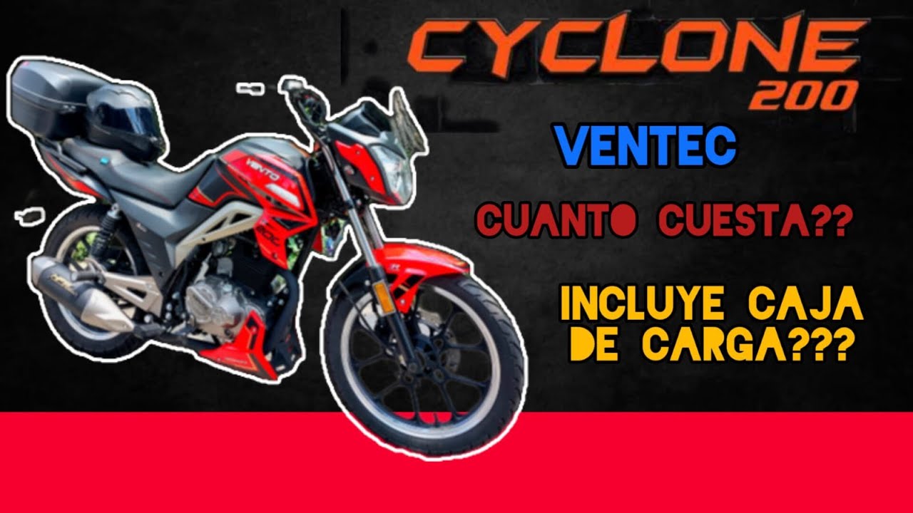 VENTO CYCLONE 200 2023 🔥 Review y Prueba de manejo | Ficha técnica ...