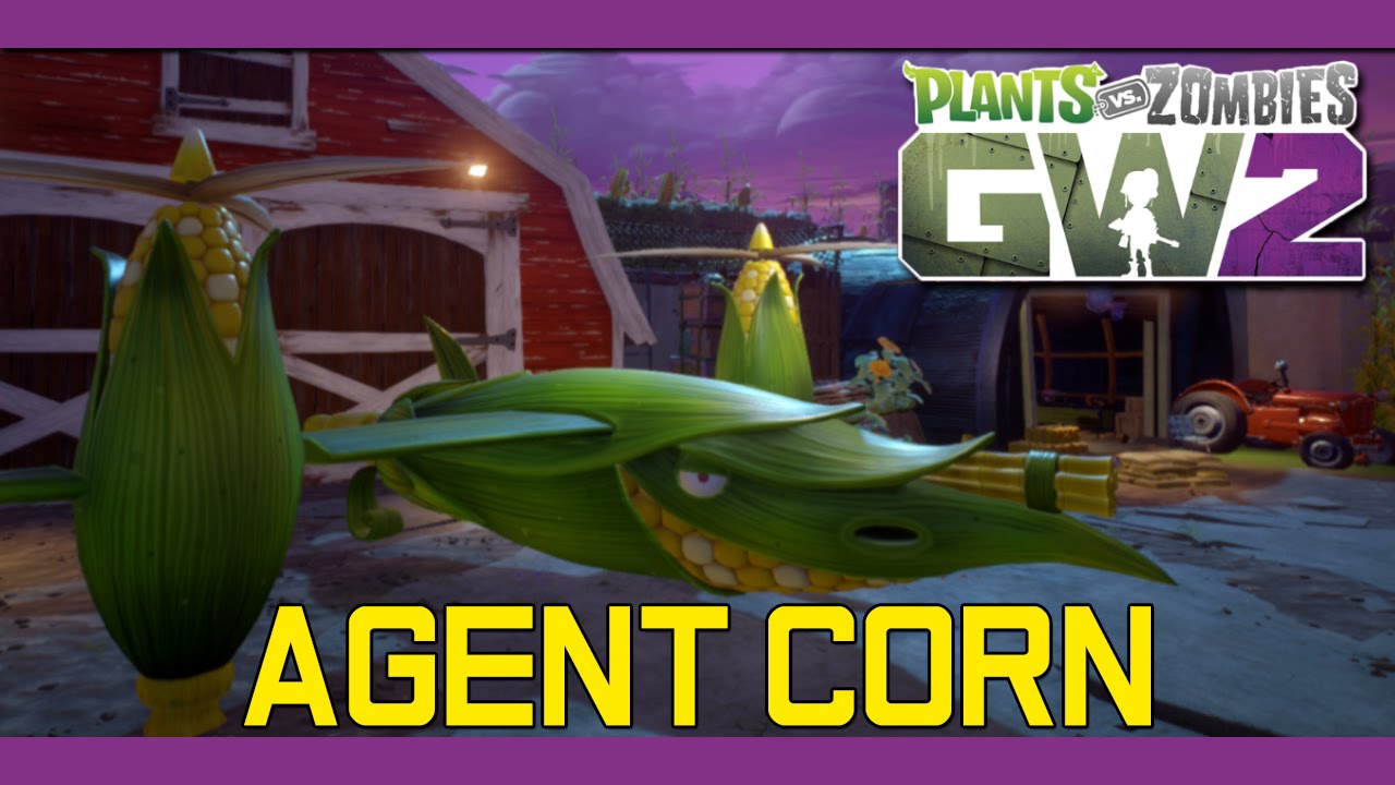 PvZ Garden Warfare 2 - Agent Corn Quests "The Butterhawk!" - YouTube