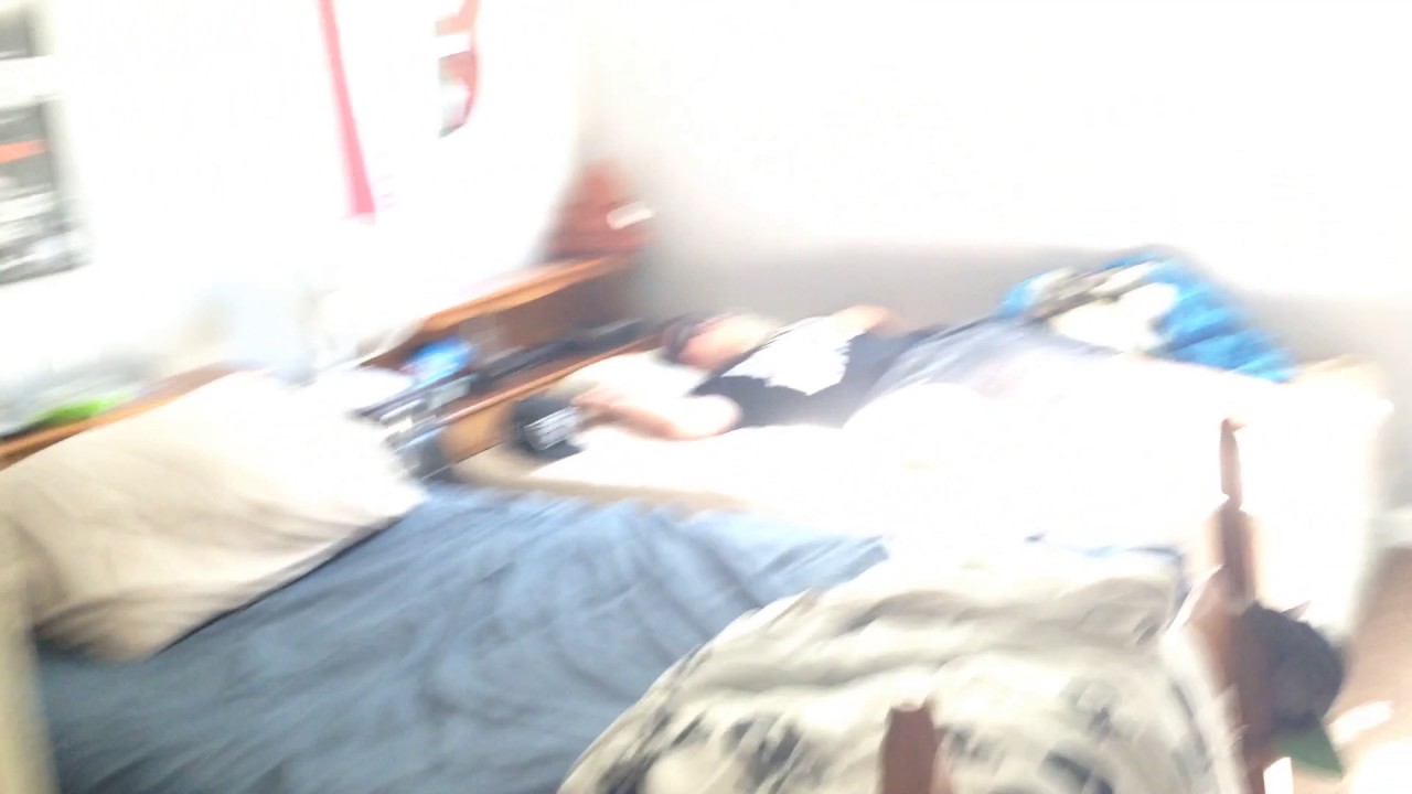 Silly string sleeping prank (gone wrong) hilarious 😂 not clickbait - YouTube