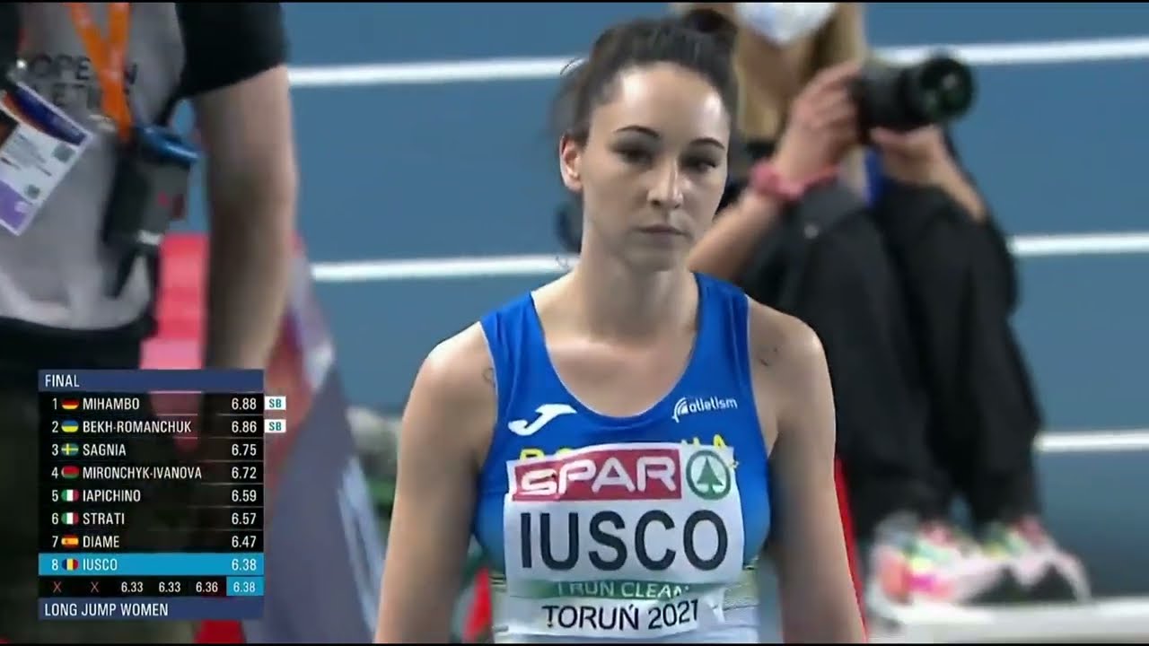 Florentina Iusco - Long Jump - Women EIC Torun 2021 Athletics #shorts ...